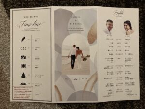 【結婚式】PIARY（ピアリー）で席次表・席札・料理メニュー表を作ってみた！【レビュー】 - min Life
